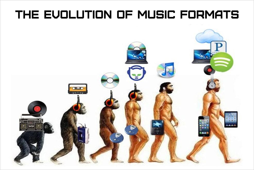 The Evolution Of Music Formats | Chinchilla Choons | Music Blogs