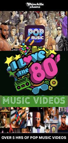 80s Pop Music Videos USB | Music Video Collection | Just Plug & Play ...